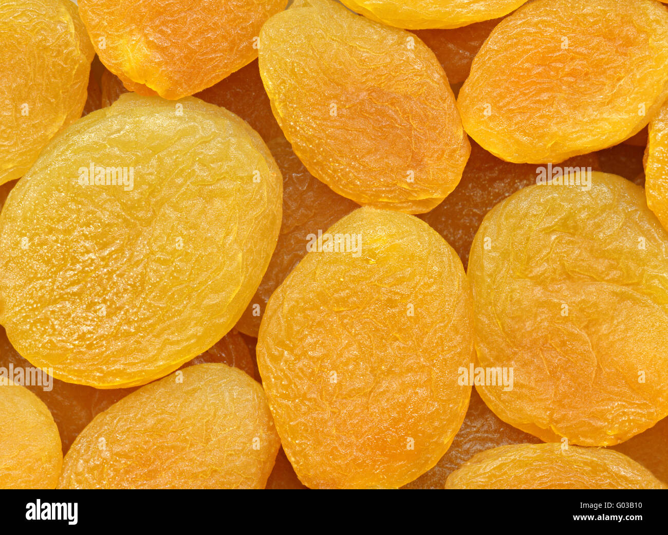 Close-up of dried apricots for texture or background Stock Photo - Alamy