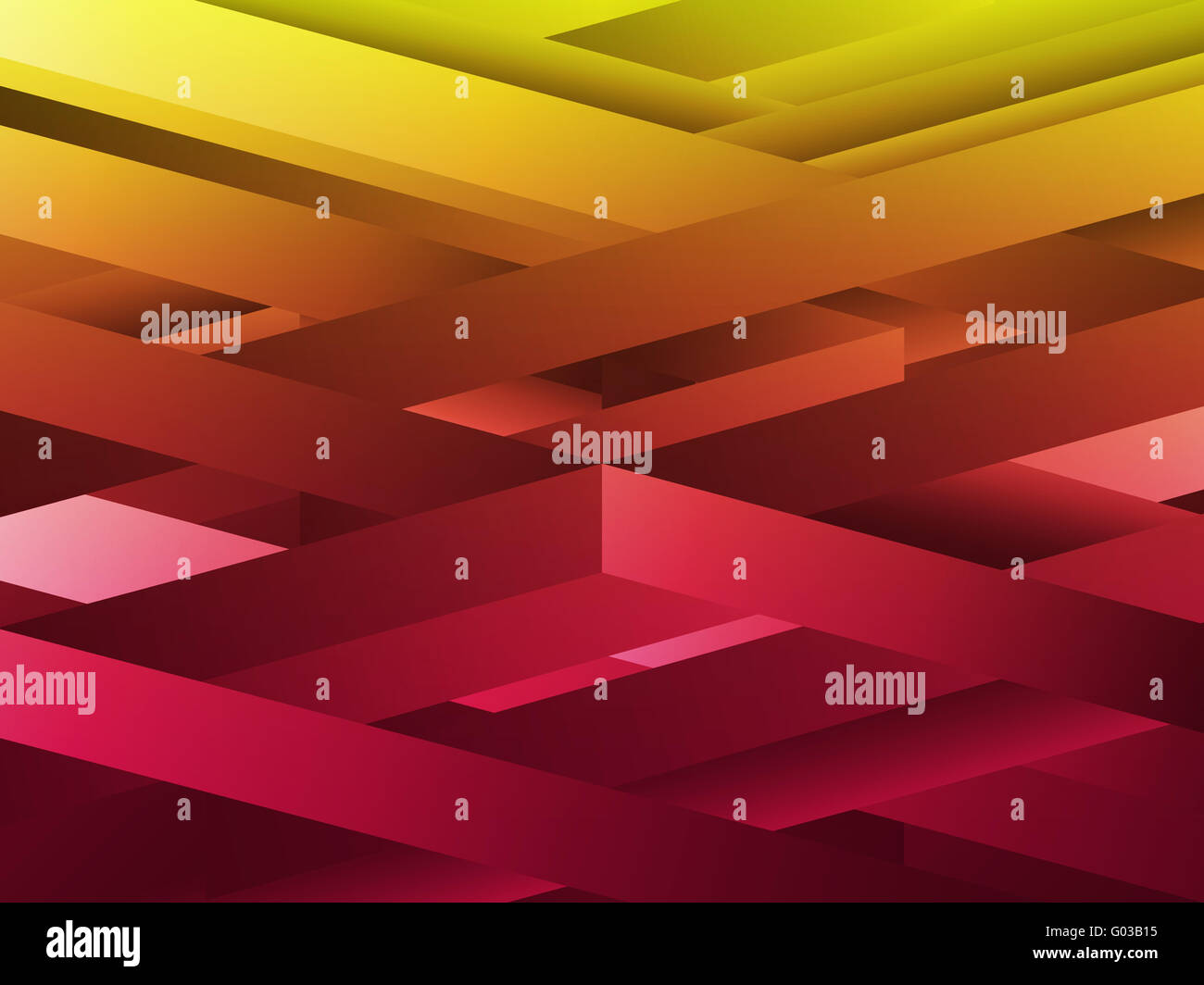 Red and Yellow abstract geometric lines background Stock Photo - Alamy