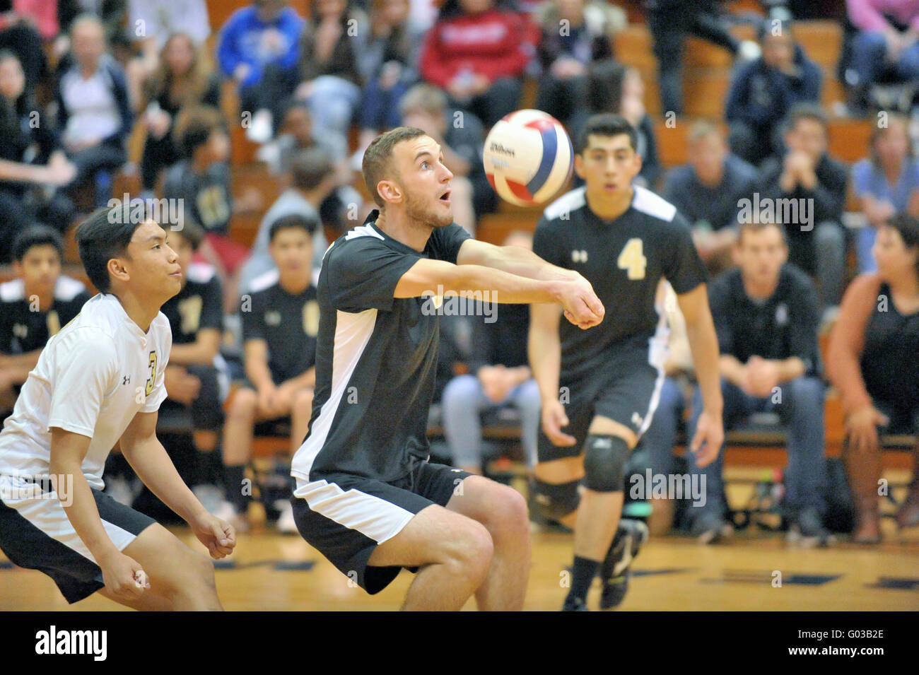 Volleyball dig hi-res stock photography and images - Alamy