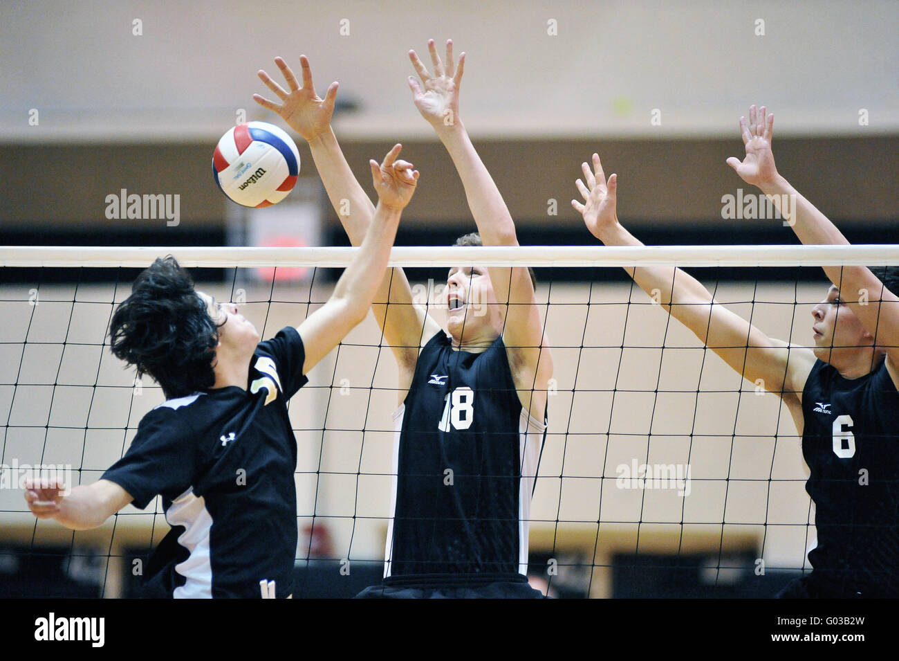 Volley shots hi-res stock photography and images - Alamy