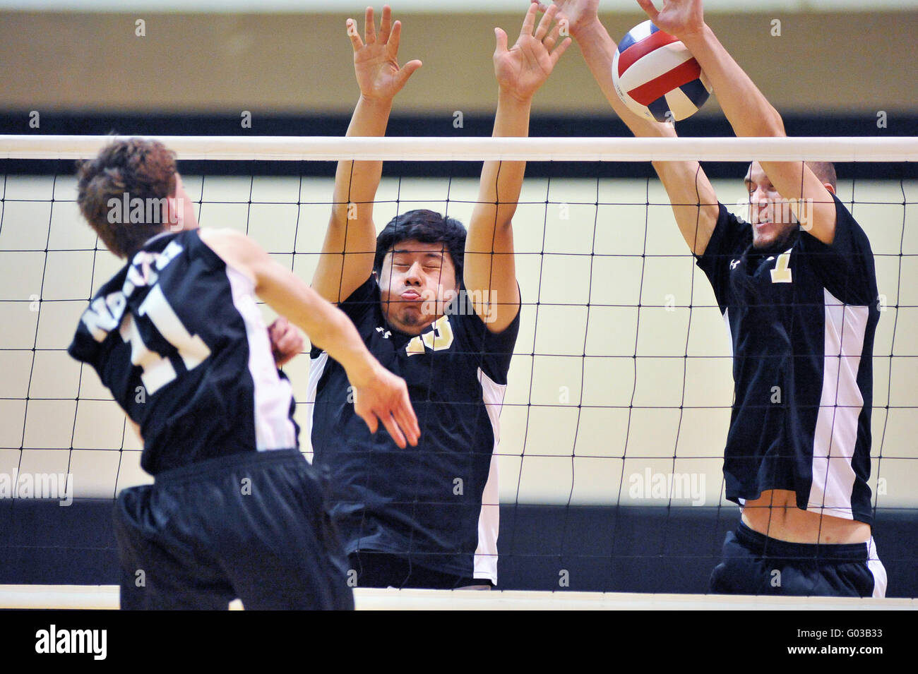 Volley of shots hi-res stock photography and images - Alamy