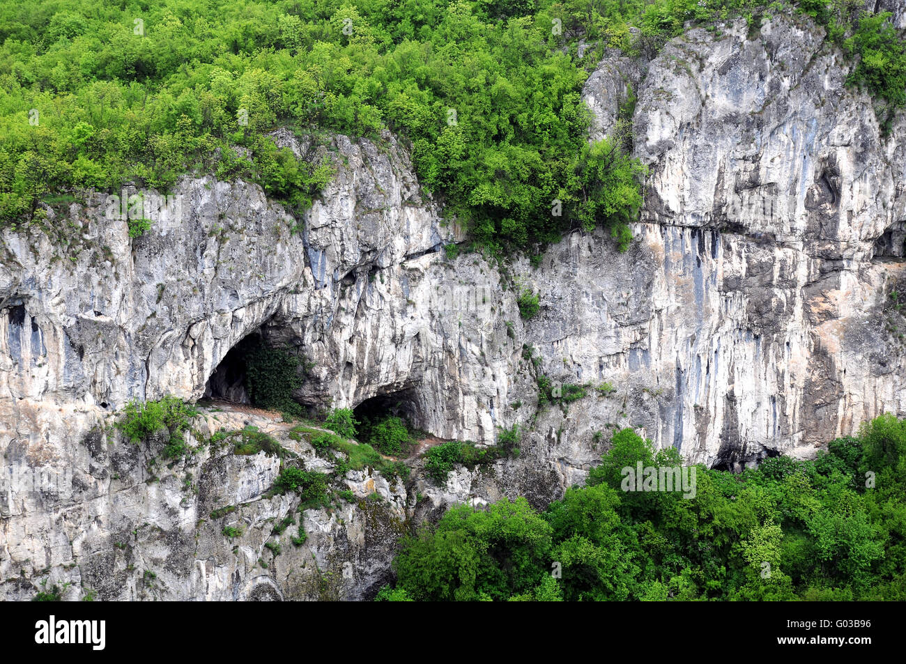 Limestone cliff detail hi-res stock photography and images - Alamy
