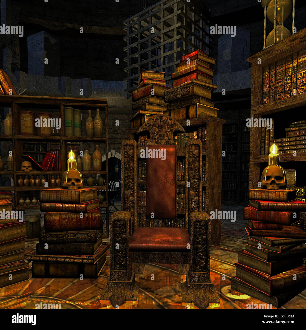 Wizards room hi-res stock photography and images - Alamy