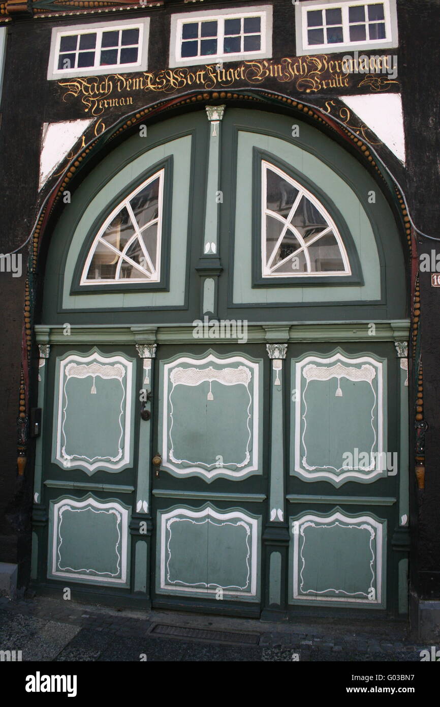 Old Entry door Stock Photo - Alamy