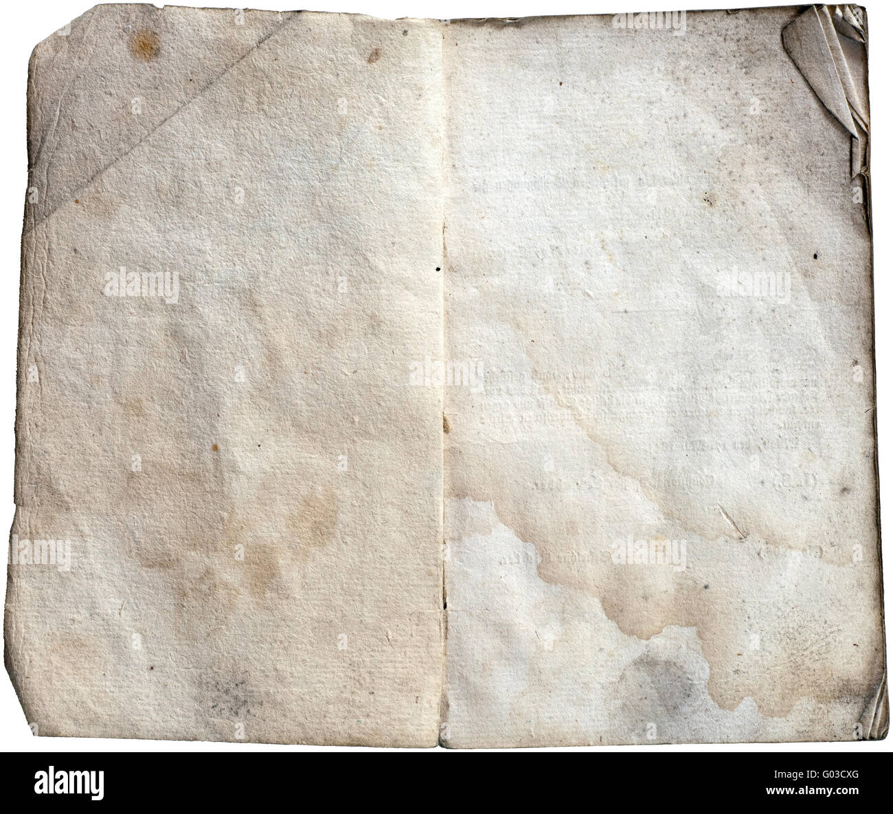 Old paper note book Stock Photo - Alamy