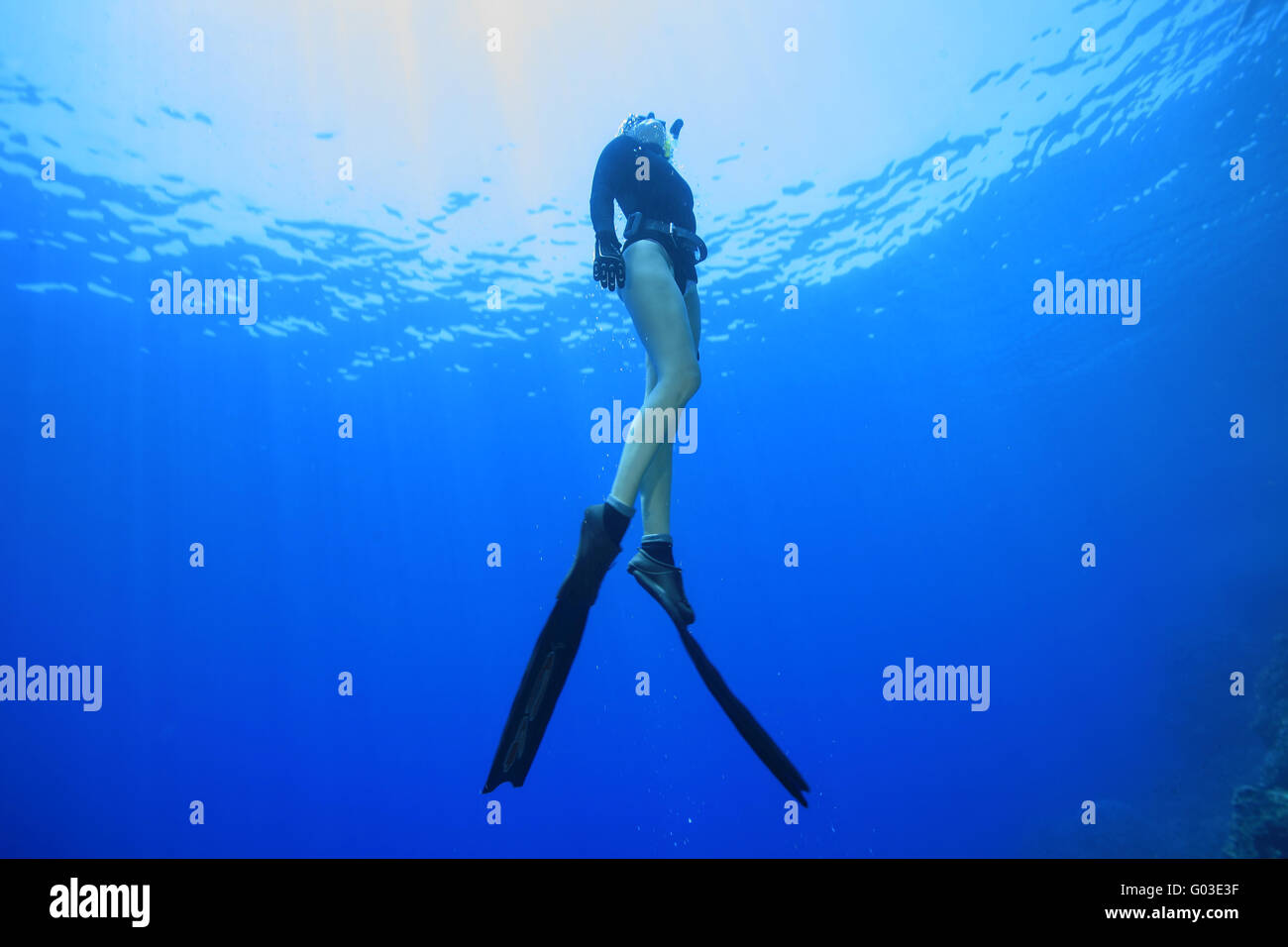 Apnoetauchen hi-res stock photography and images - Alamy