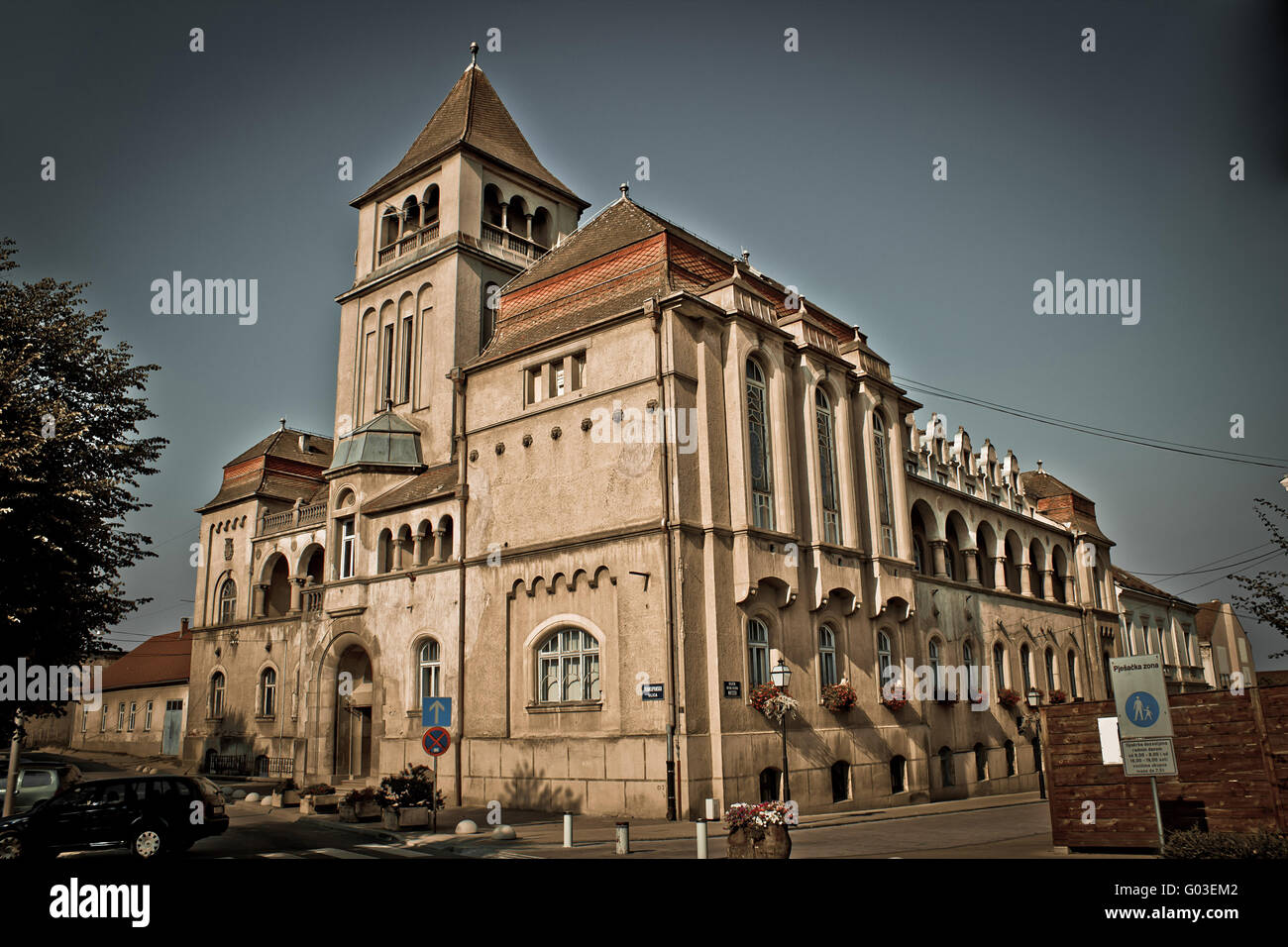 Croatian national hall building, Krizevci, Croatia Stock Photo - Alamy