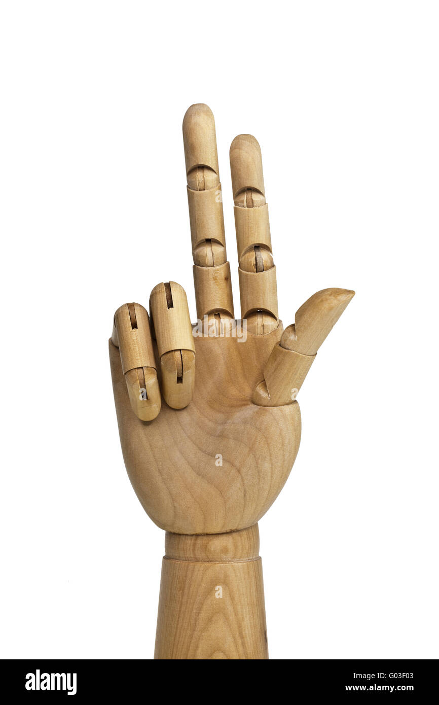 Artificial hand made wood isolated hi-res stock photography and images ...