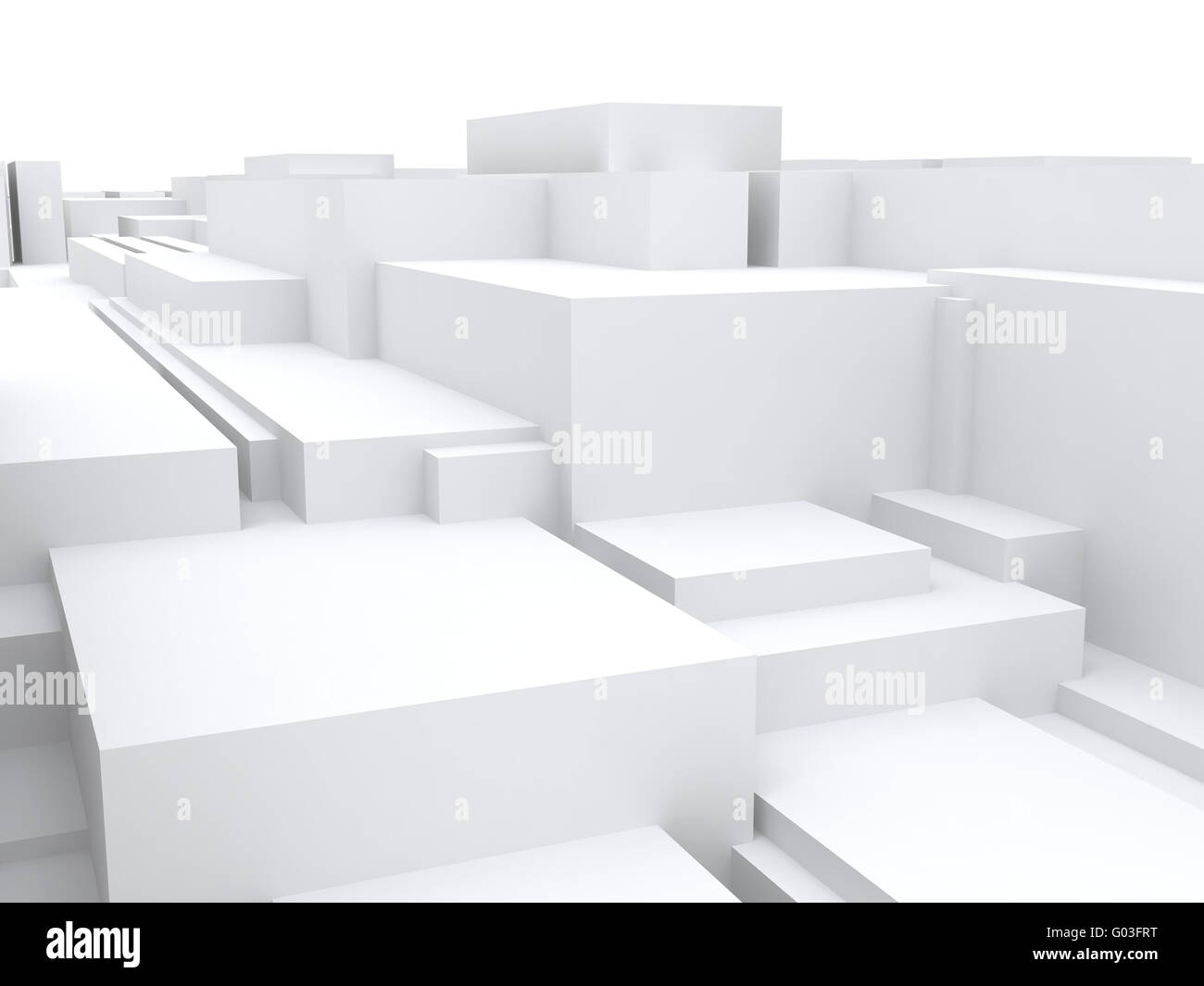 Abstract 3d cubes form hi-res stock photography and images - Alamy