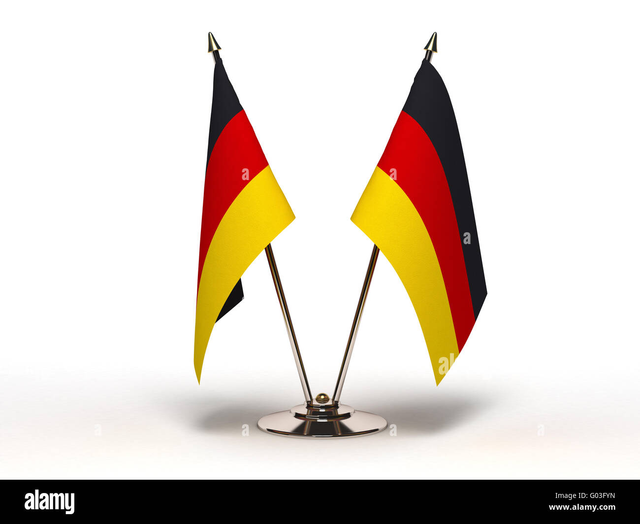 Miniature Flag of Germany Stock Photo - Alamy