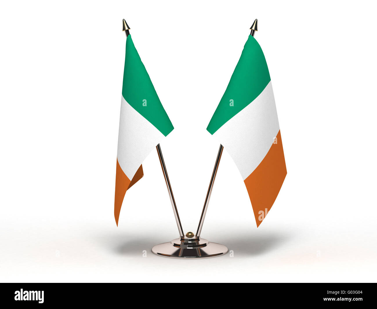 Miniature Flag of Ireland Stock Photo - Alamy