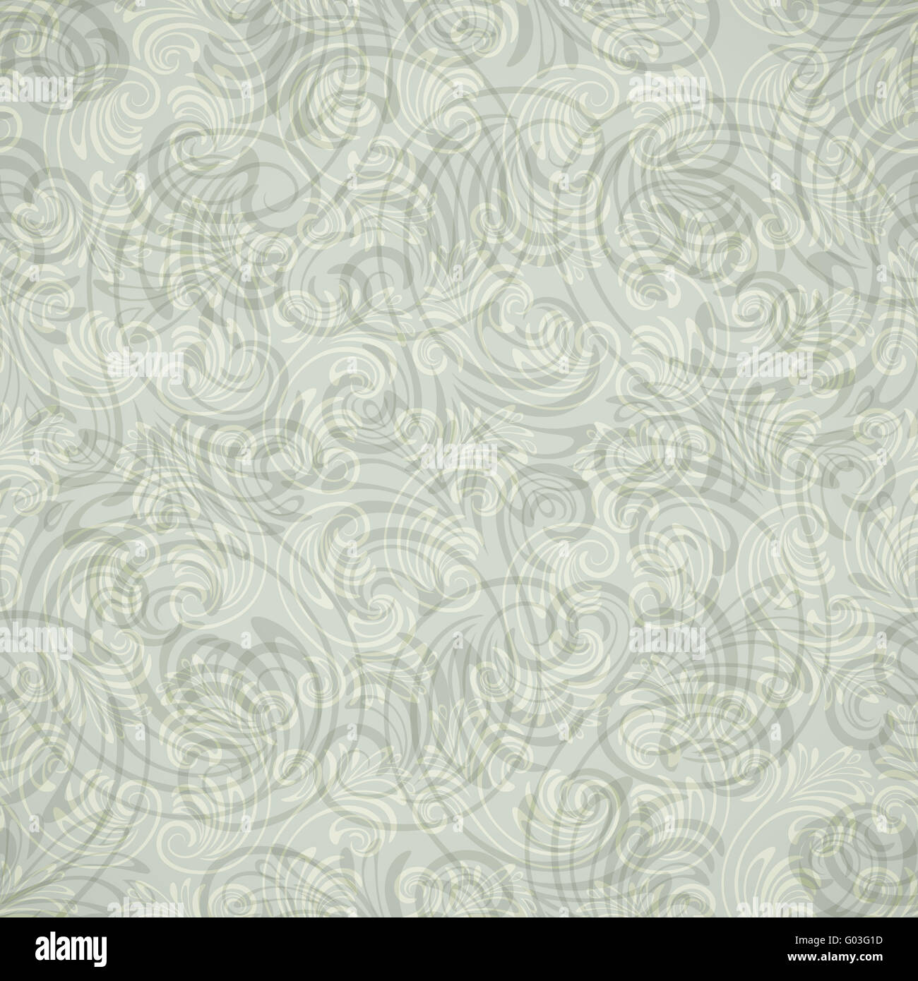 vector seamless vintage pattern Stock Photo - Alamy