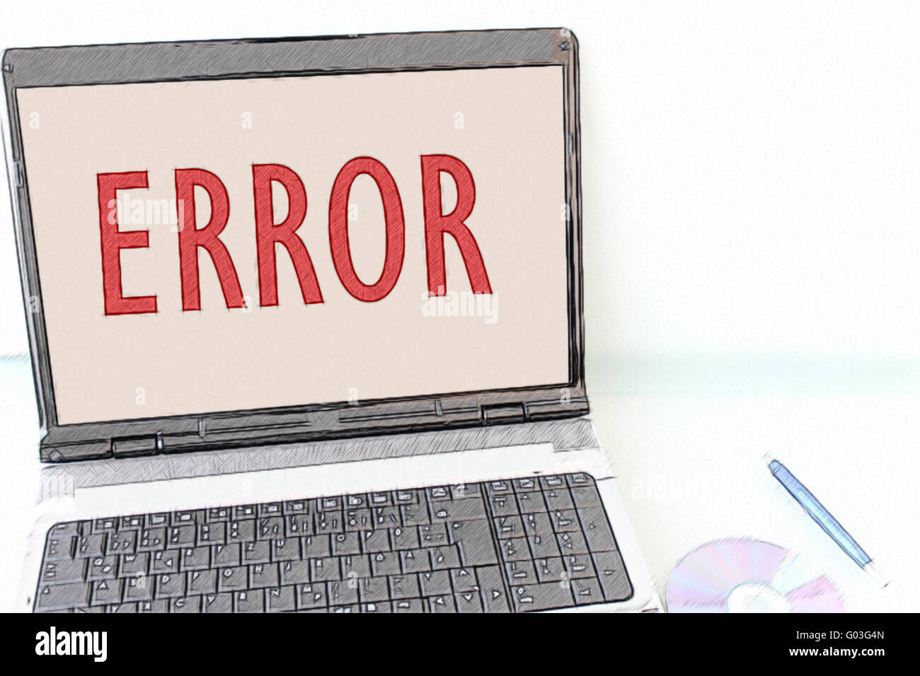 System error failure hi-res stock photography and images - Alamy
