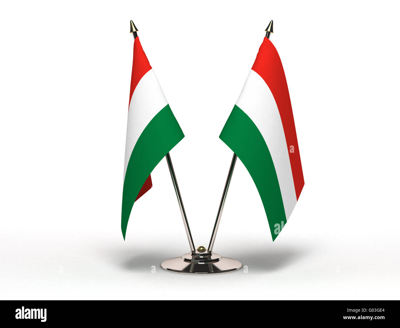 Miniature Flag of Hungary Stock Photo - Alamy