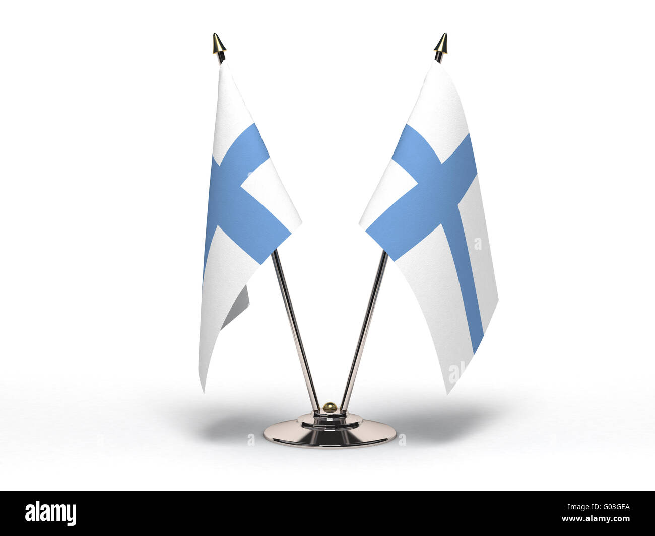 Miniature Flag of Finland Stock Photo - Alamy