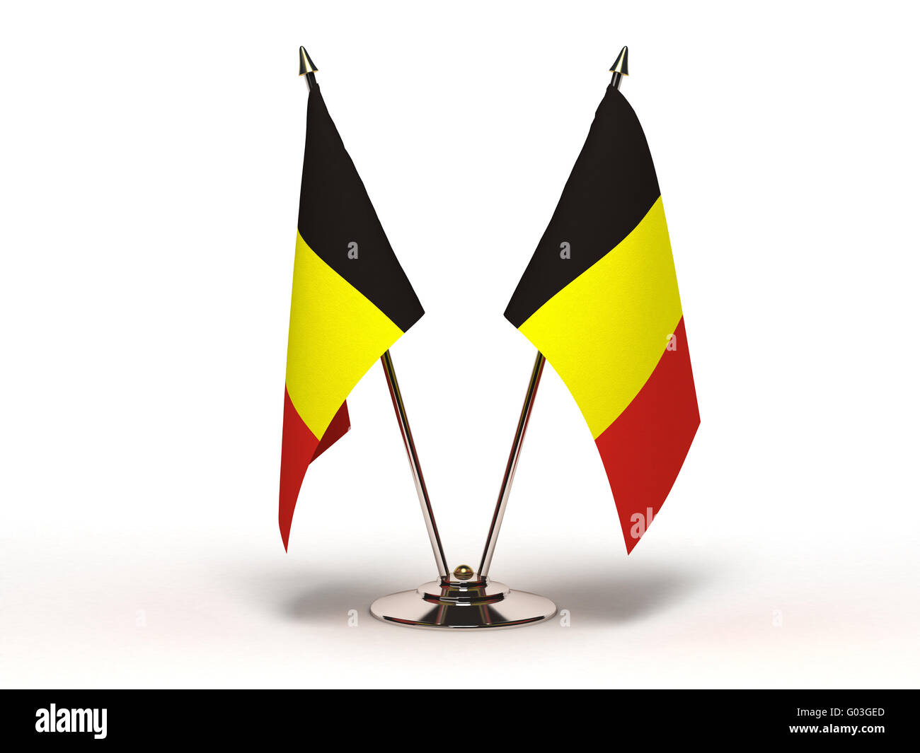 Miniature Flag of Belgium Stock Photo - Alamy