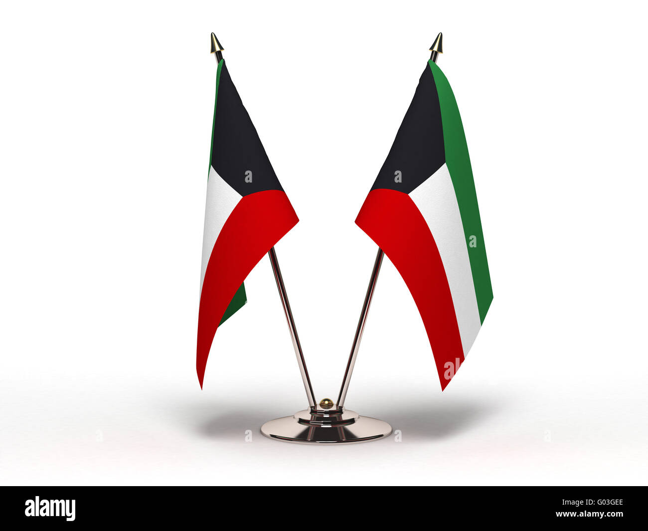 Miniature Flag of Kuwait Stock Photo - Alamy