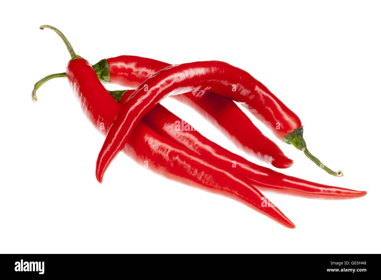 fresh red hot chili peppers Stock Photo - Alamy