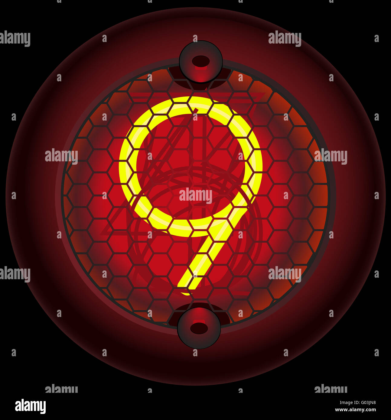 Nixie tube hi-res stock photography and images - Alamy