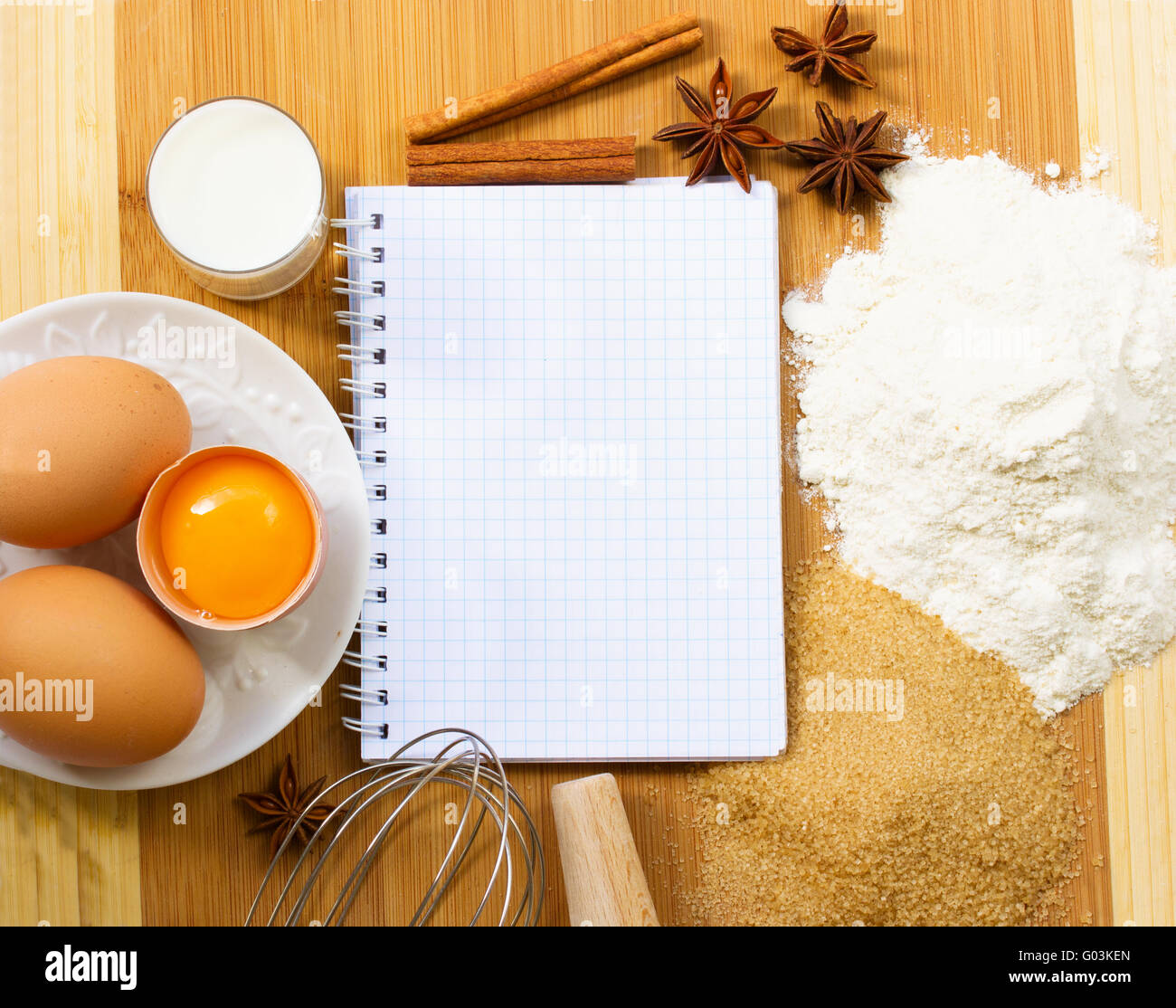 Baking recipes hi-res stock photography and images - Alamy