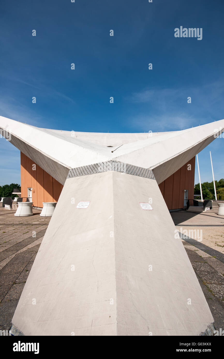 Roof construction of the congress hall in Berlin Stock Photo - Alamy