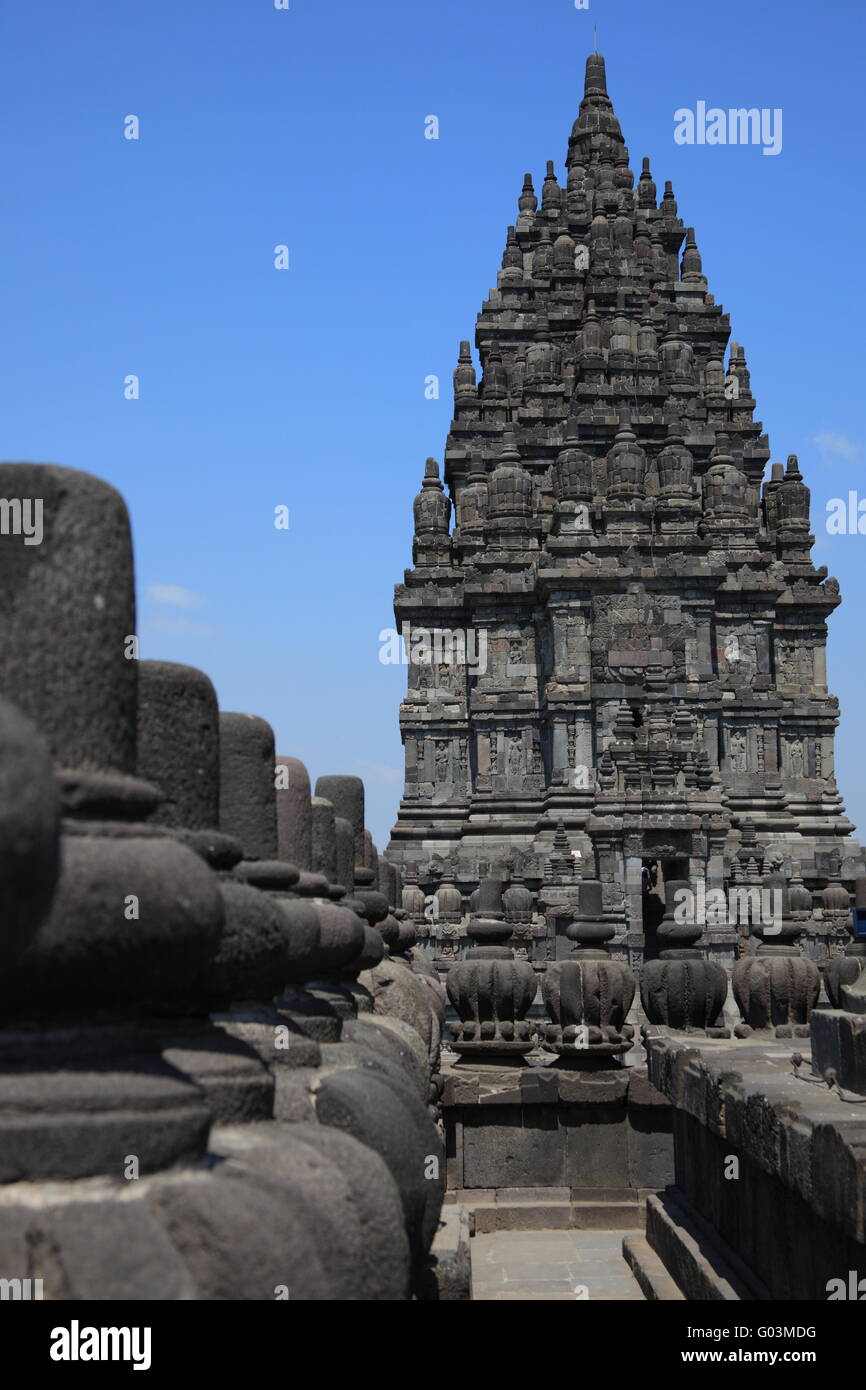 Prambanan is a ninth century Hindu temple compound Stock Photo - Alamy