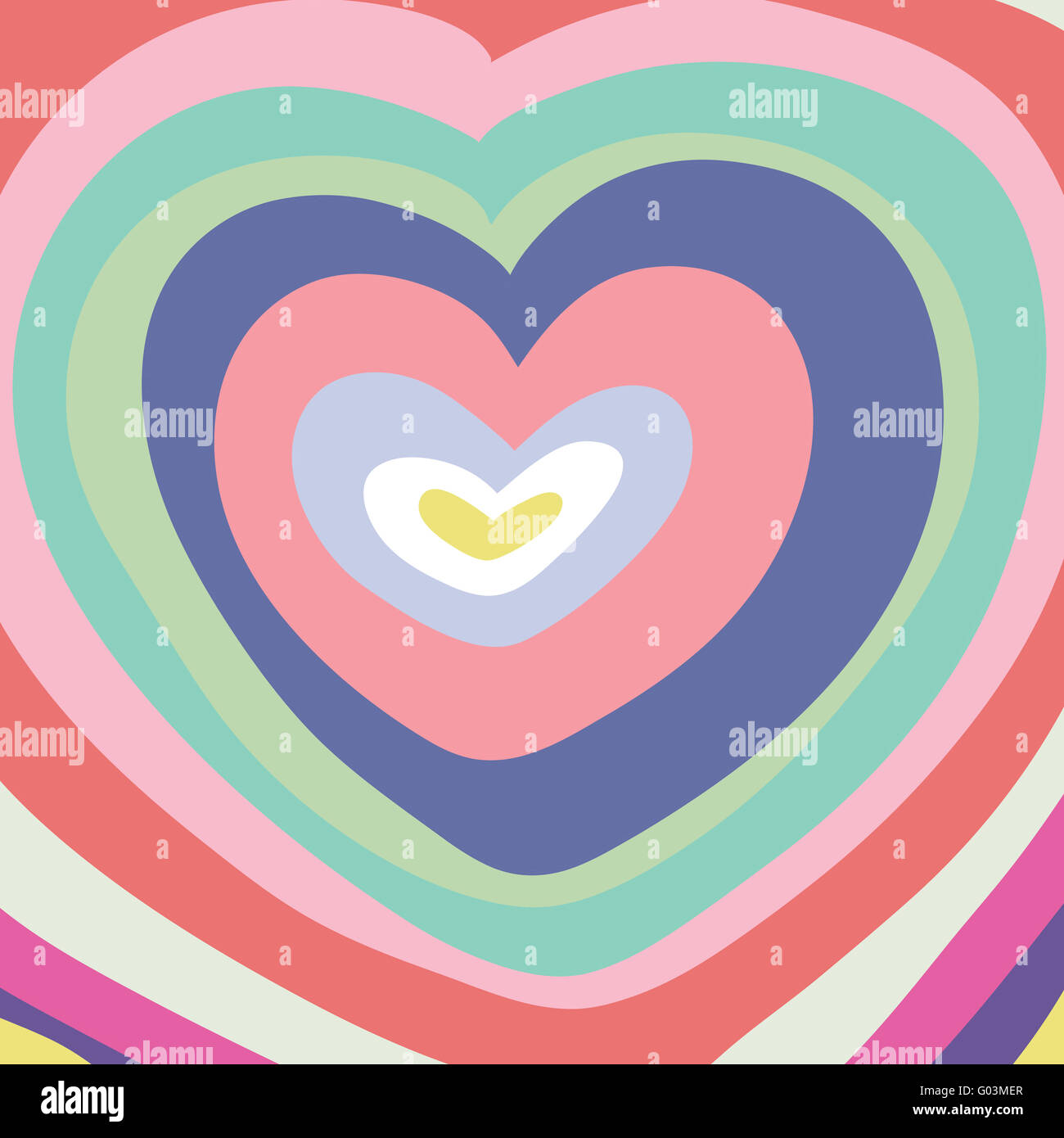 Big color heart Stock Photo - Alamy