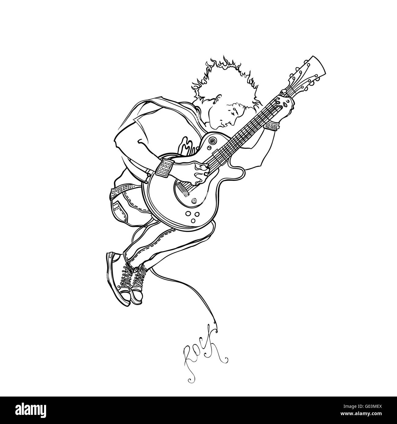 Alternative rock music singer Cut Out Stock Images & Pictures - Alamy