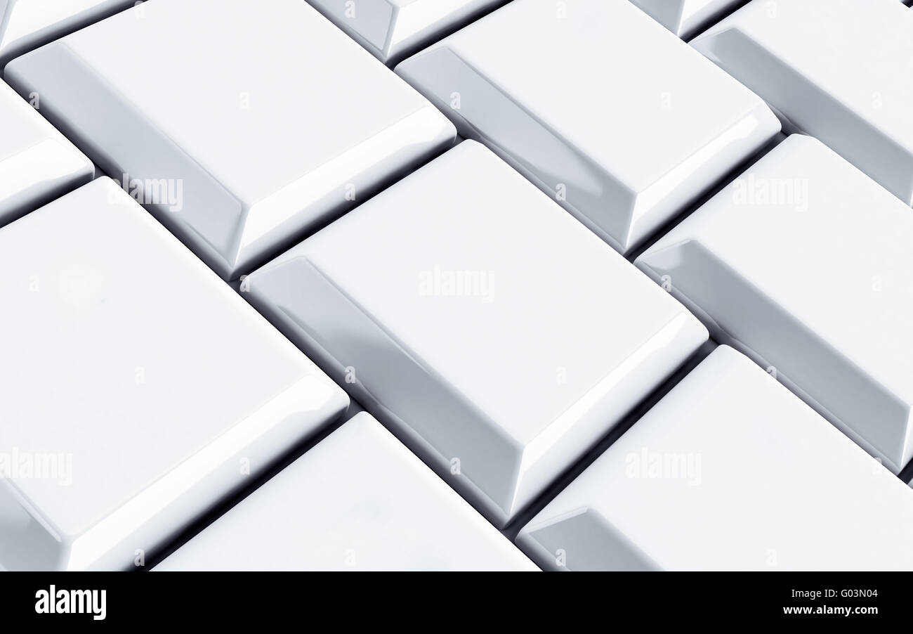 white computer keyboard as technological backgroun Stock Photo - Alamy