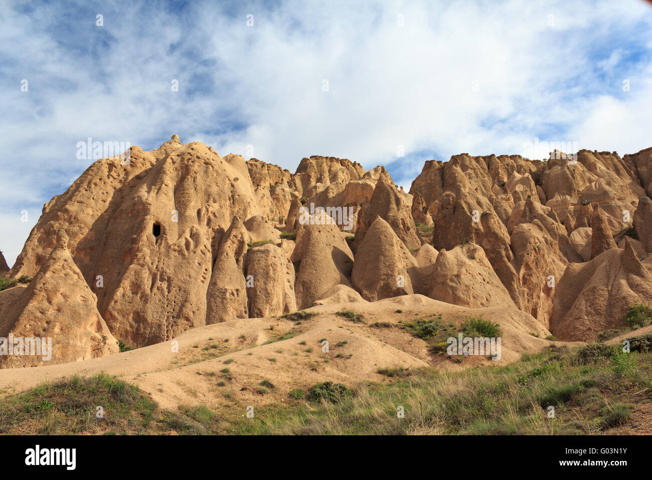 Unique geological formations, Cappadocia, Turkey Stock Photo - Alamy
