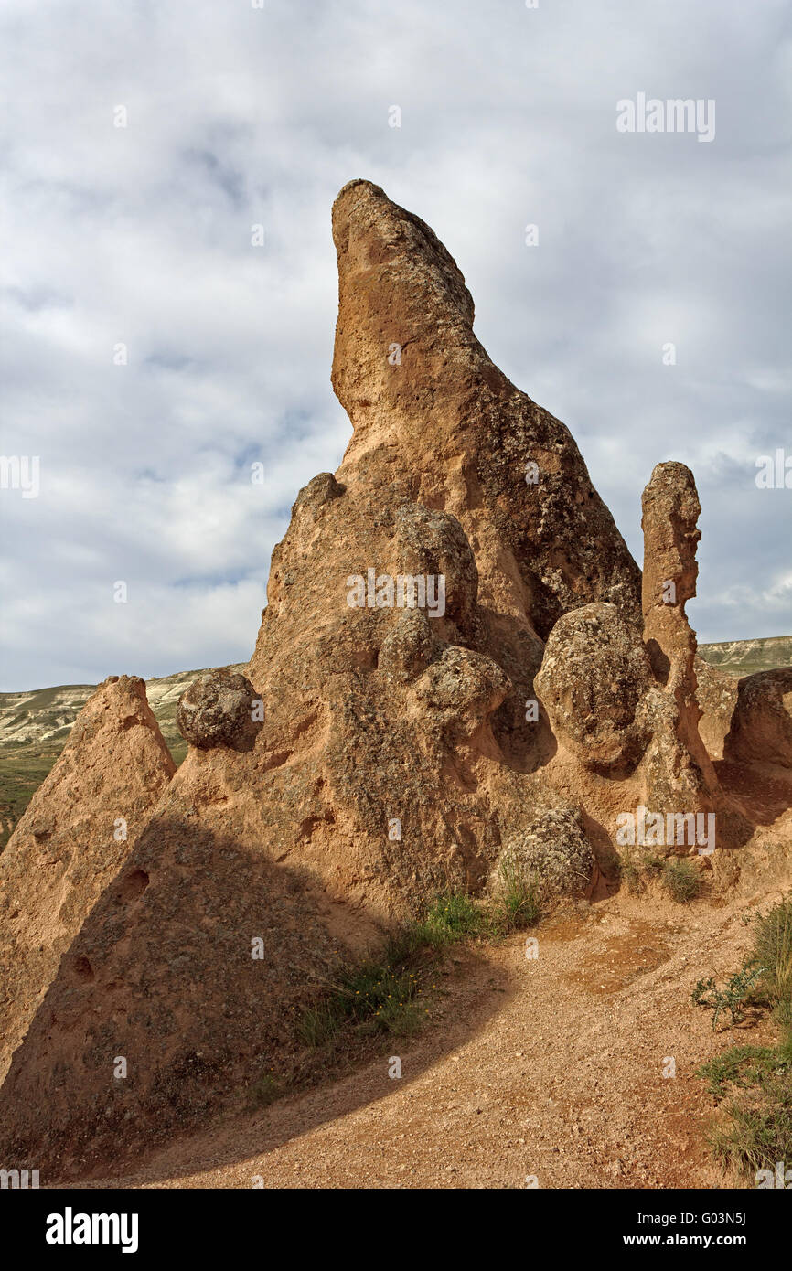 Unique geological formations, Cappadocia, Turkey Stock Photo - Alamy