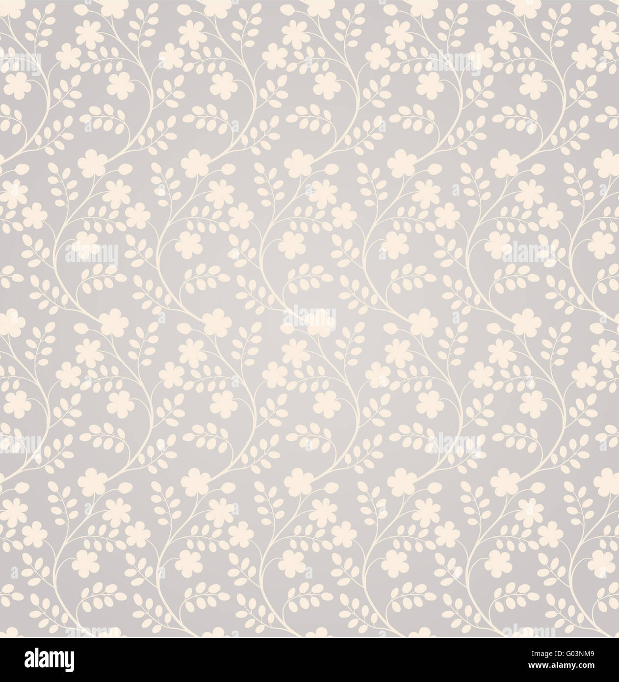 Elegant seamless floral pattern Stock Photo - Alamy