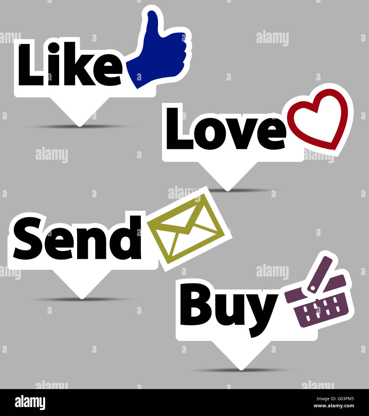 Emoticons collection hi-res stock photography and images - Alamy