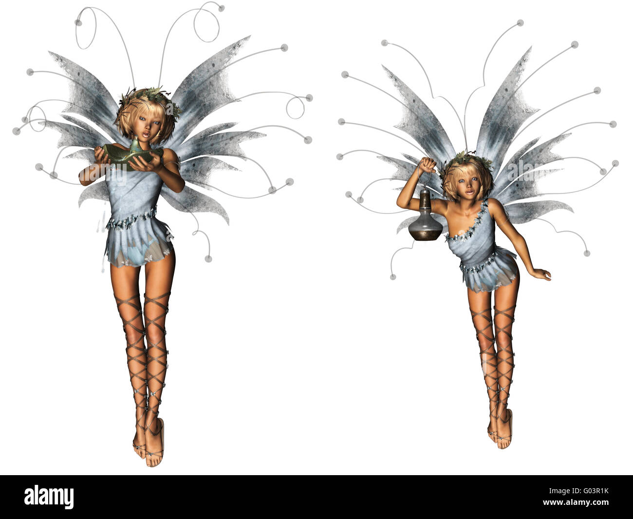 Fairy tale magic mushroom Cut Out Stock Images & Pictures - Alamy