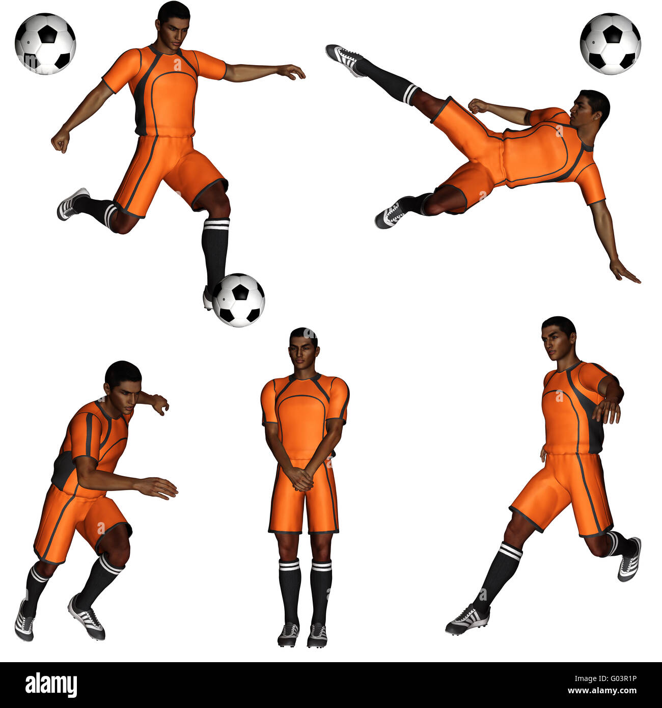 Football tricks Cut Out Stock Images & Pictures - Alamy