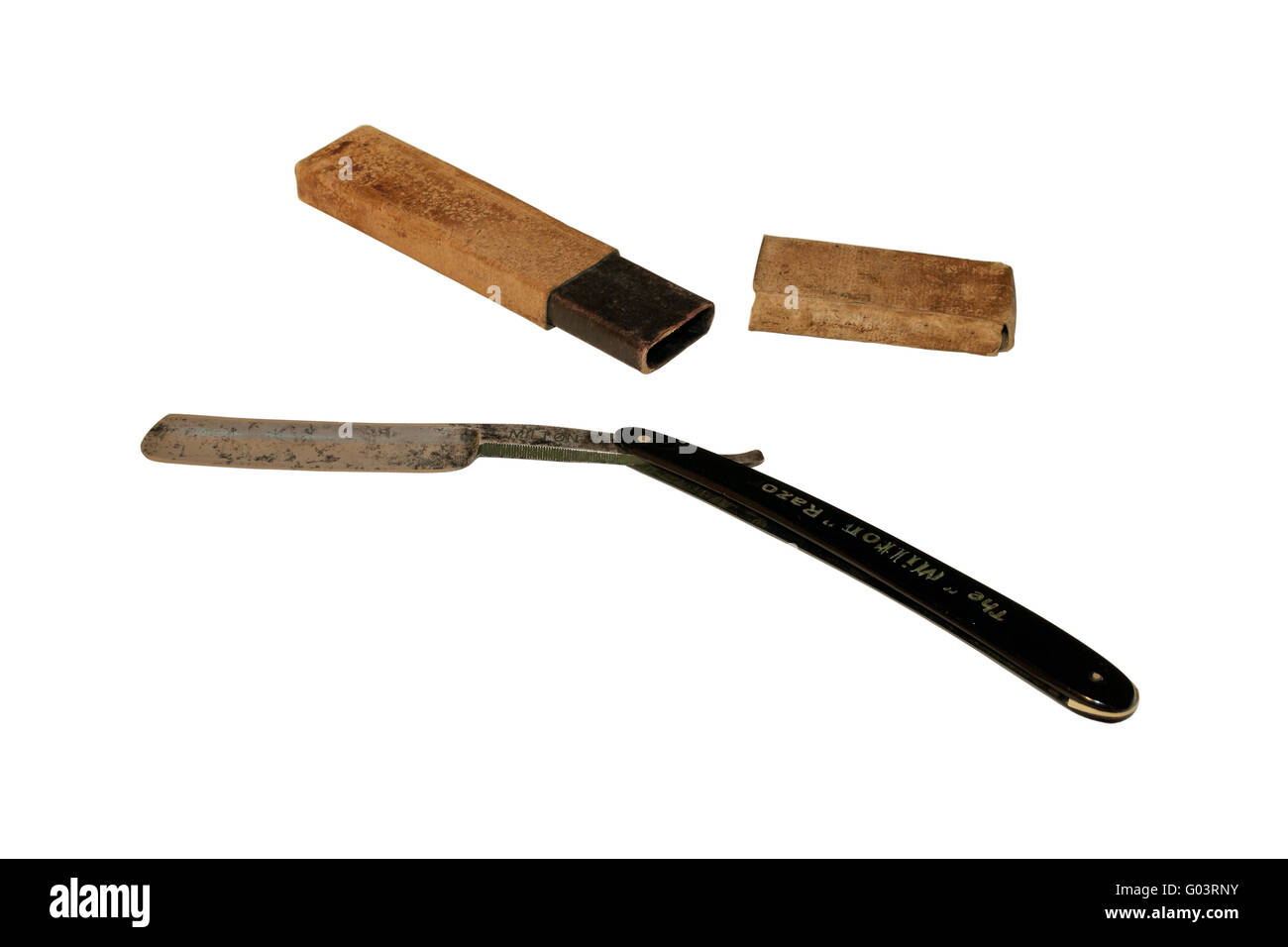 Old style razor hi-res stock photography and images - Alamy