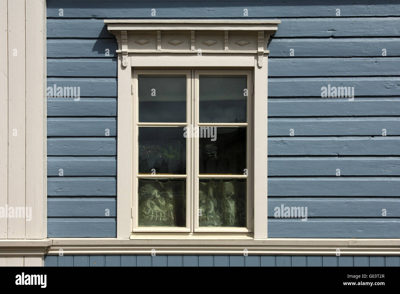 window in a Finnish block house, Porvoo, Finland Stock Photo - Alamy