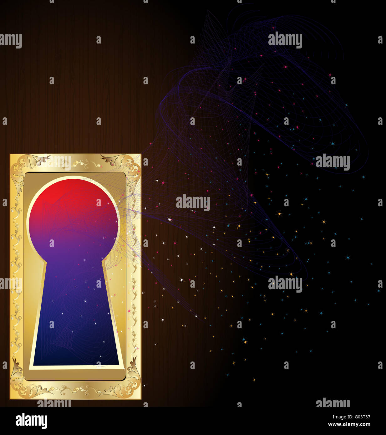 Copper keyhole hi-res stock photography and images - Alamy