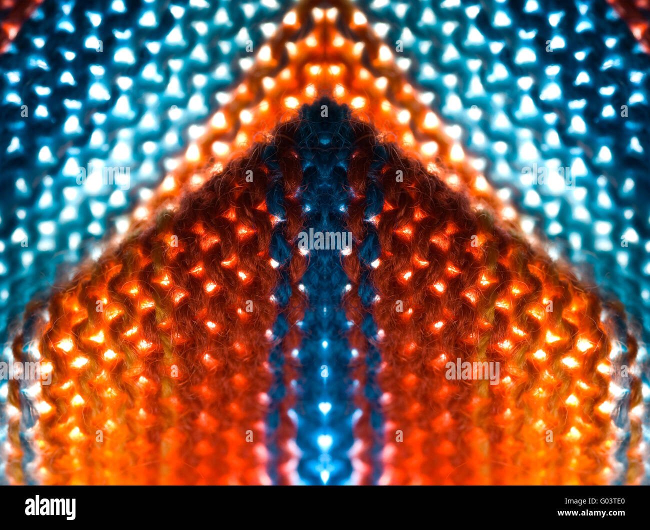 colorful arrowhead, play with light and colors Stock Photo - Alamy