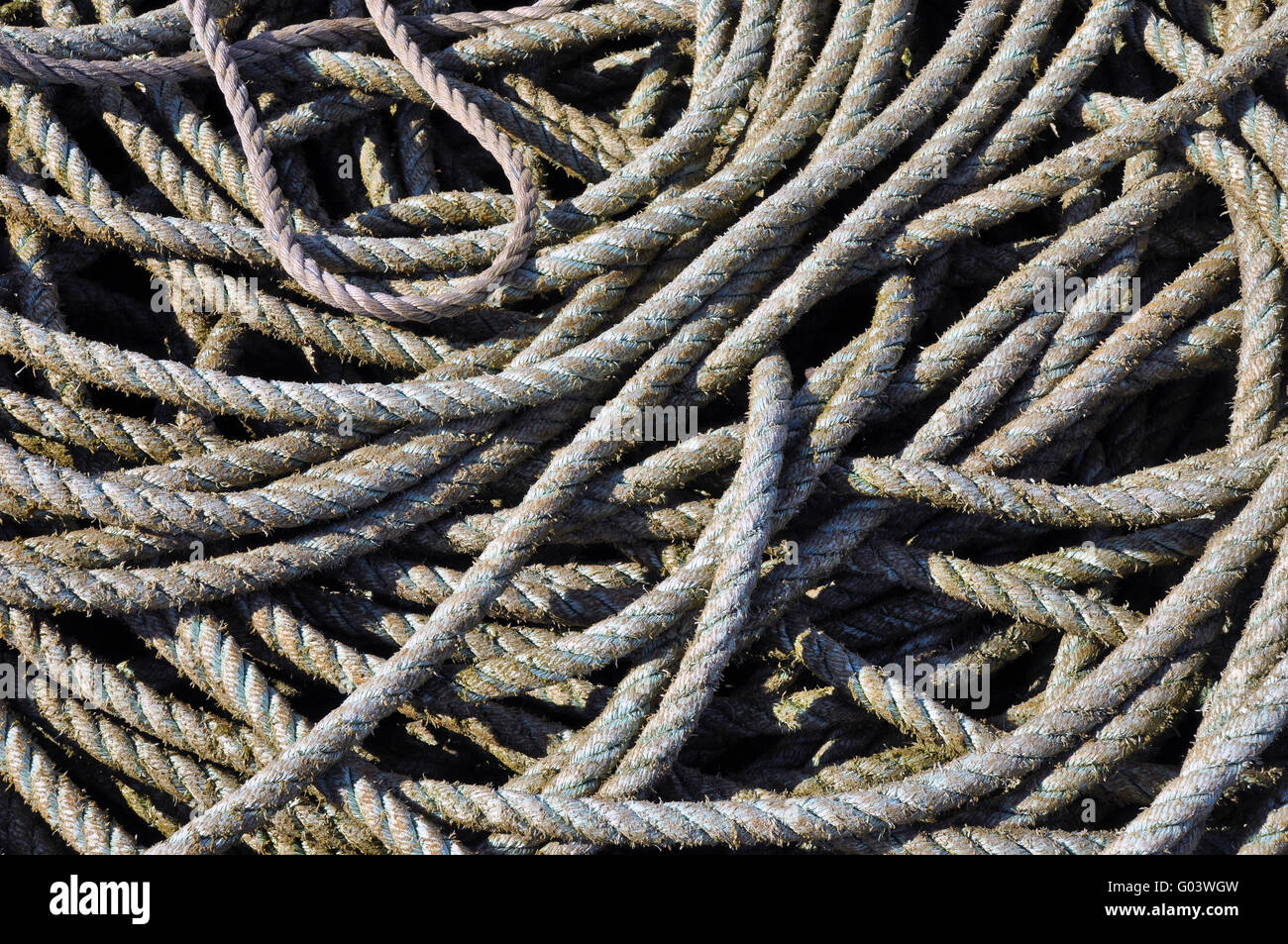 Rope Cables High Resolution Stock Photography and Images - Alamy
