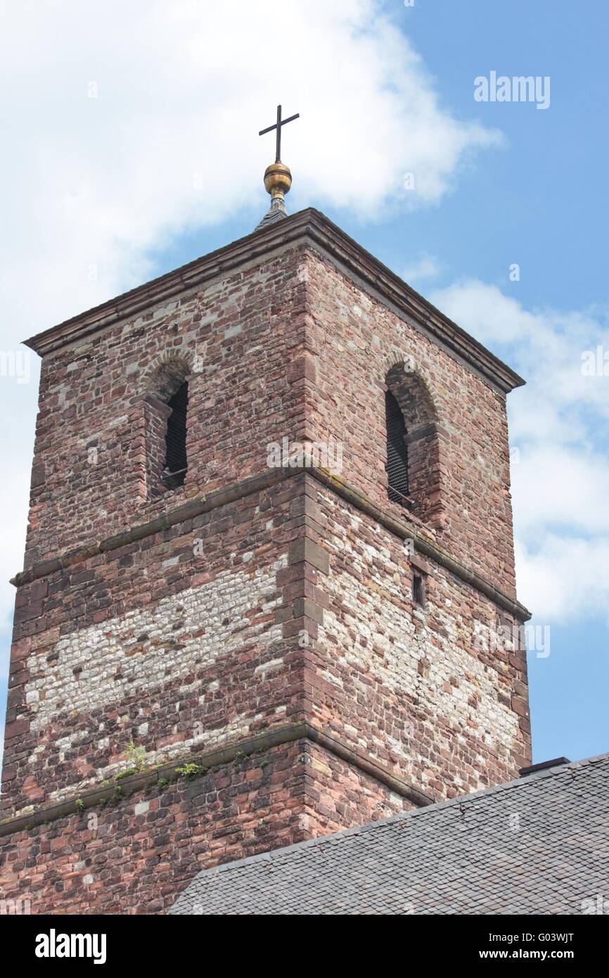 Tower with cross Stock Photo - Alamy