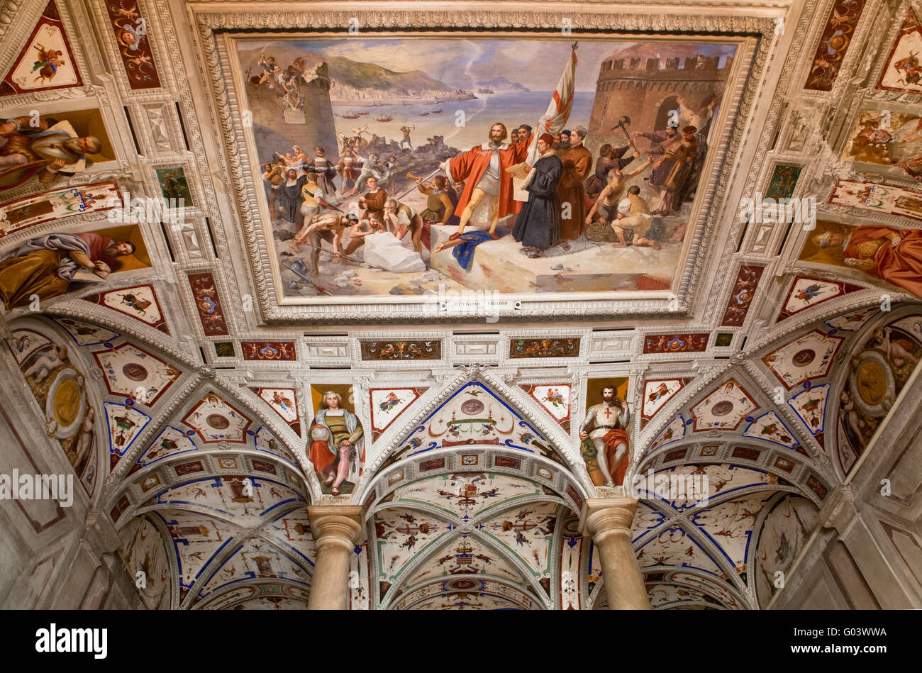 Renaissance italy fresco hi-res stock photography and images - Alamy