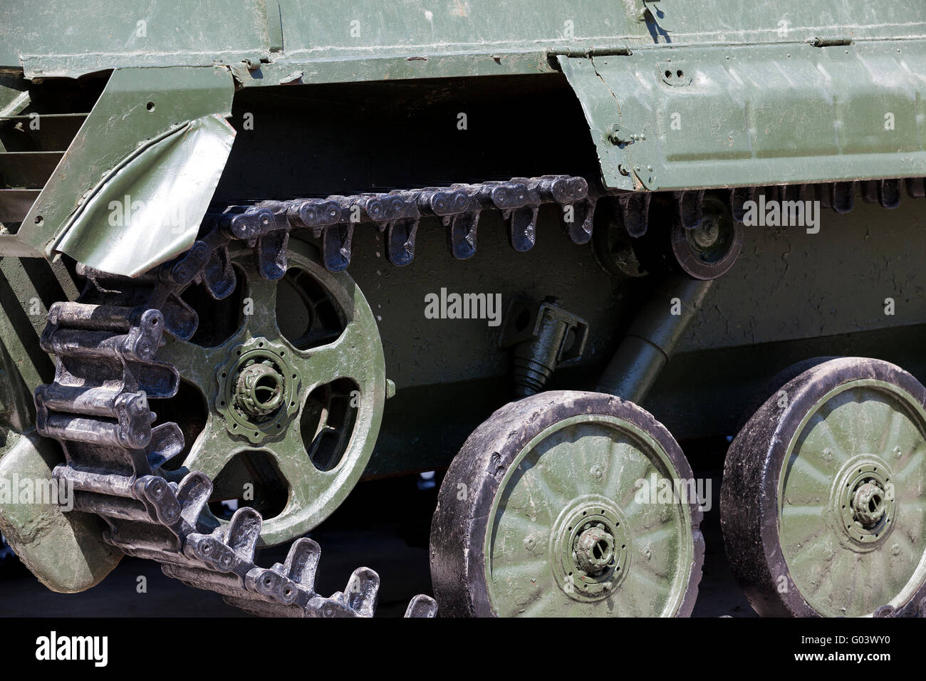 part of the old military equipment Stock Photo - Alamy