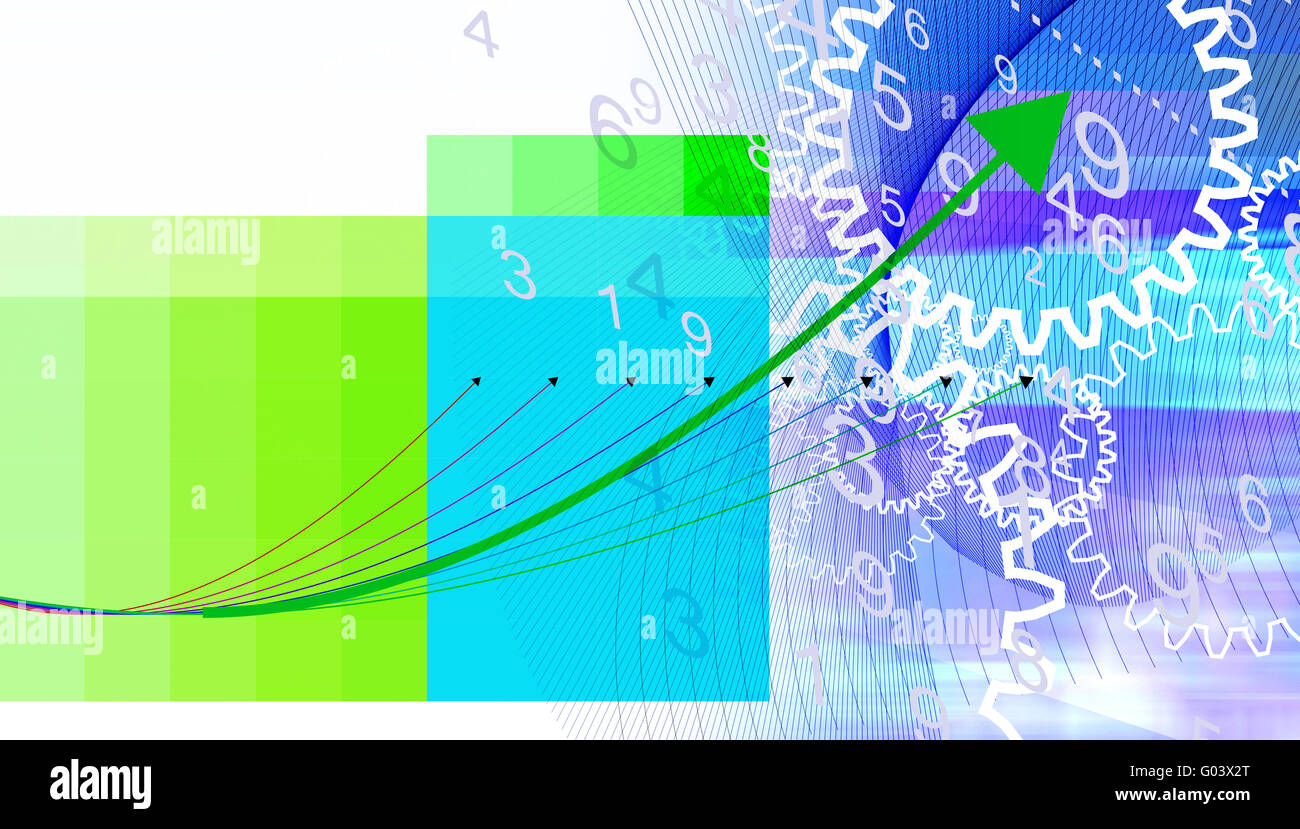 abstract graphs and numbers - business background Stock Photo - Alamy