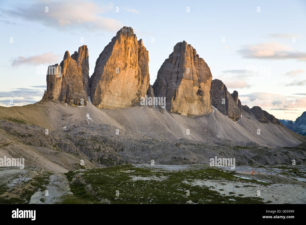 The Three Peaks Stock Photo - Alamy