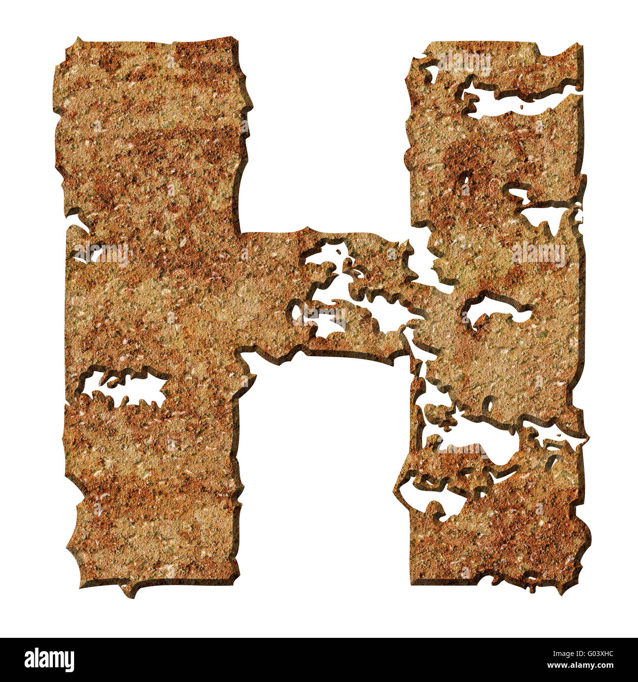 Rusting letters hi-res stock photography and images - Alamy