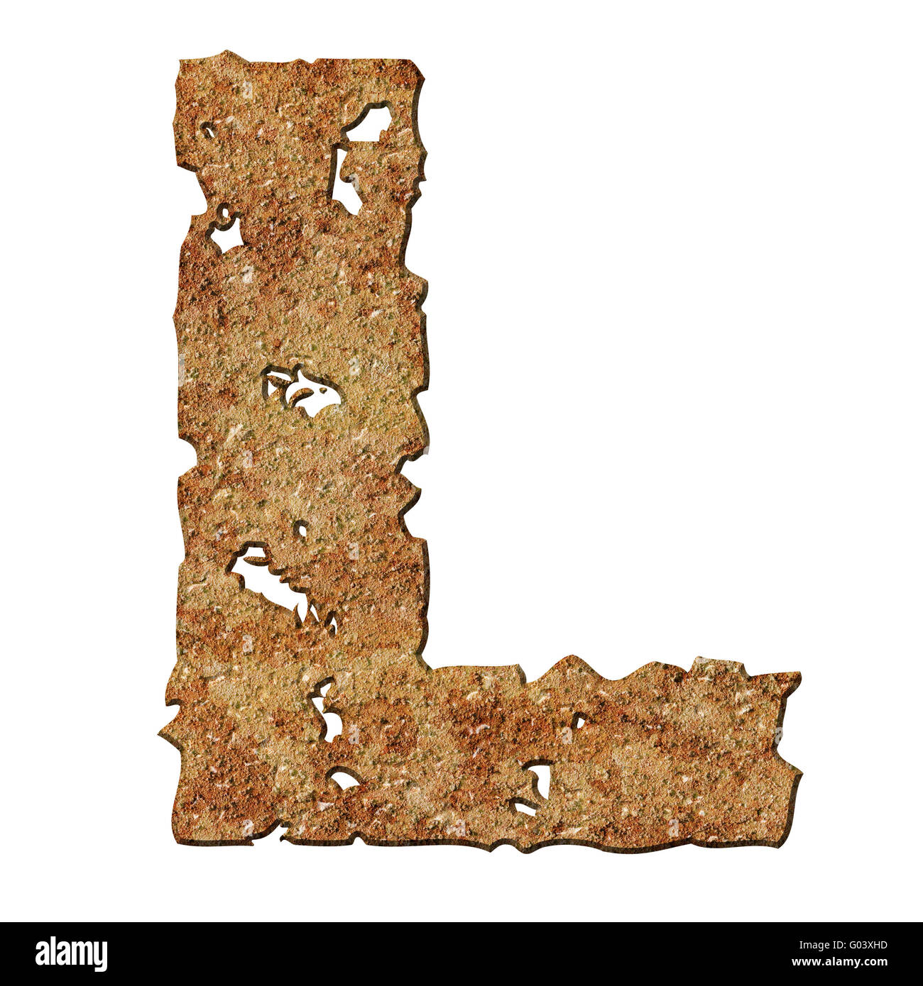 Rusting letters hi-res stock photography and images - Alamy