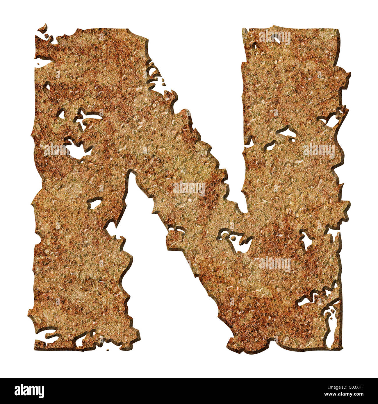 Rusting letters hi-res stock photography and images - Alamy