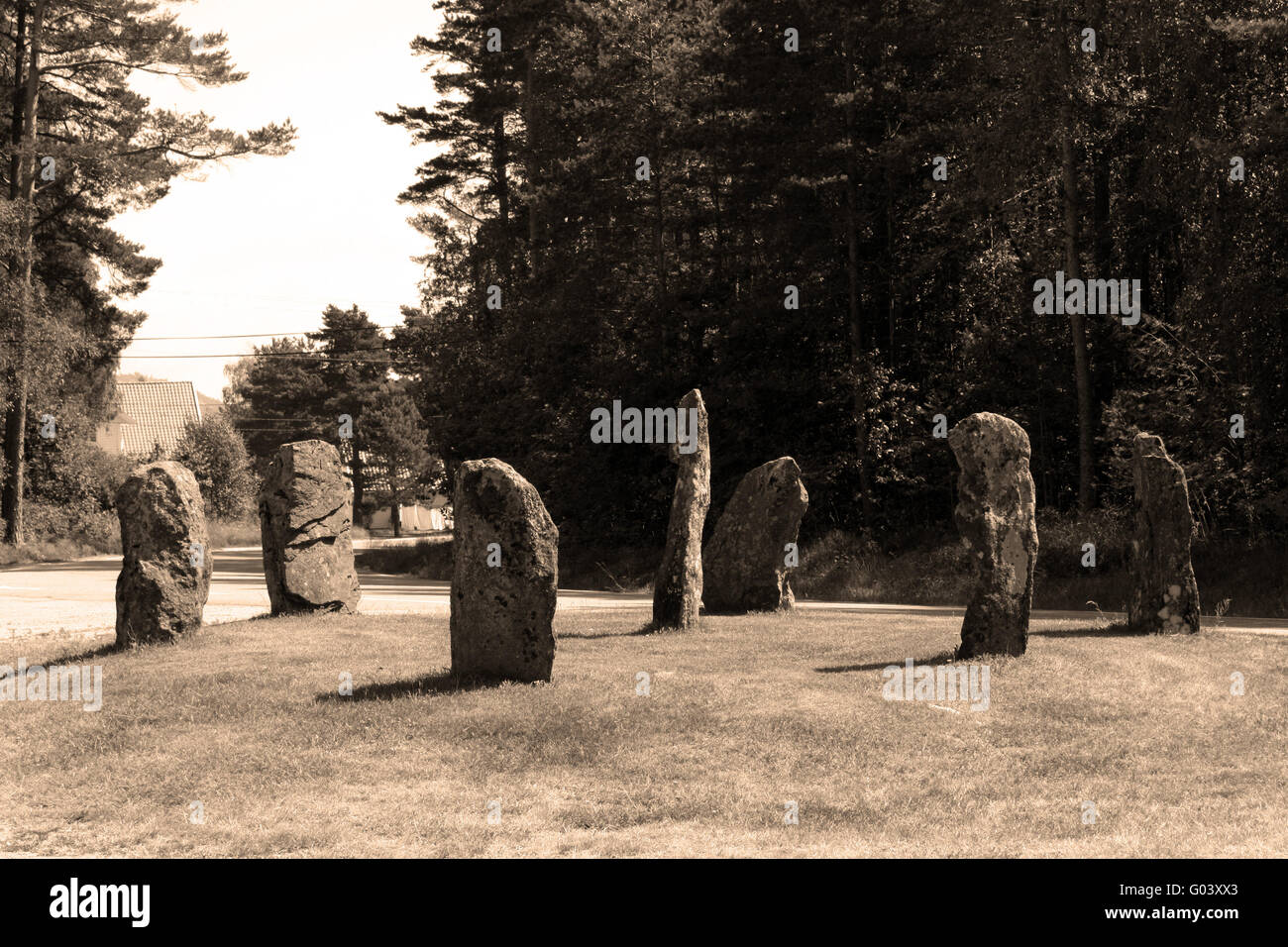 Prehistoric henges hi-res stock photography and images - Alamy