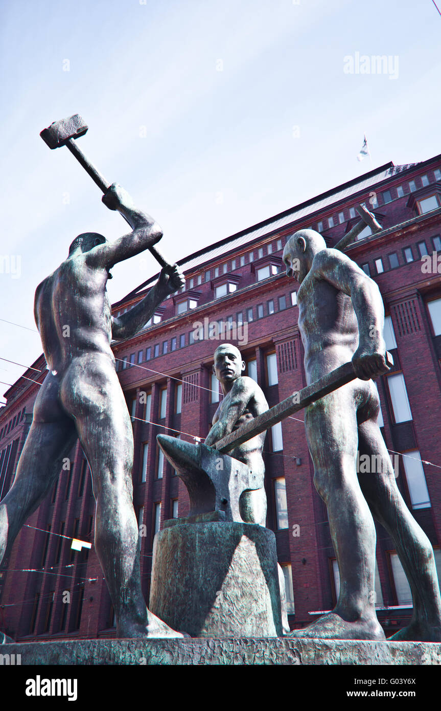 The three blacksmiths hi-res stock photography and images - Alamy